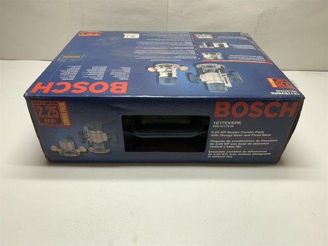 Bosch 1617EVSPK Plunge and Fixed-base Router Kit for sale online | eBay