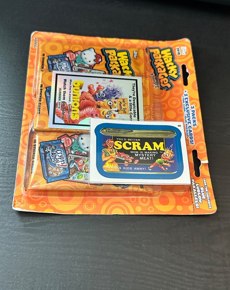 TOPPS WACKY PACKAGES 32 Card Set x2 Sealed Lot | eBay