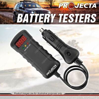Projecta 1224V Digital Voltmeter for use with dual battery system 12V ...