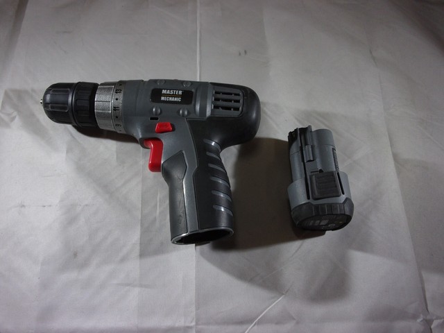 Master Mechanic #134462 3/8" Li-ion Cordless Drill 12v for sale online ...