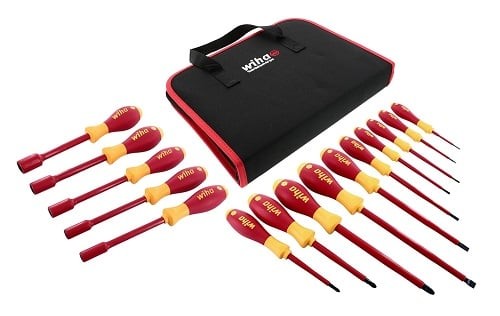 Wiha 32190 15 Piece Softfinish Insulated Screwdriver Set | eBay