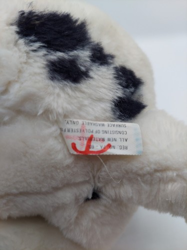 Disney 101 Dalmatians Rolly Plush Puppy 1990s Original Collar Tag ...