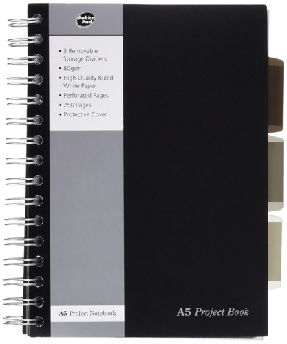 Pukka Pads SBPROBA5 A5 Project Book - Silver (Pack of 3) | eBay