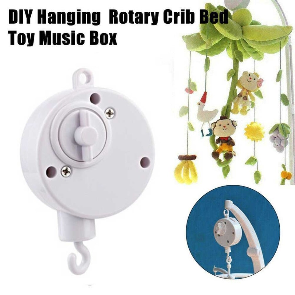 Useful Music Box Infant Mobile Spare Parts White 0-3 Years Accessories ...
