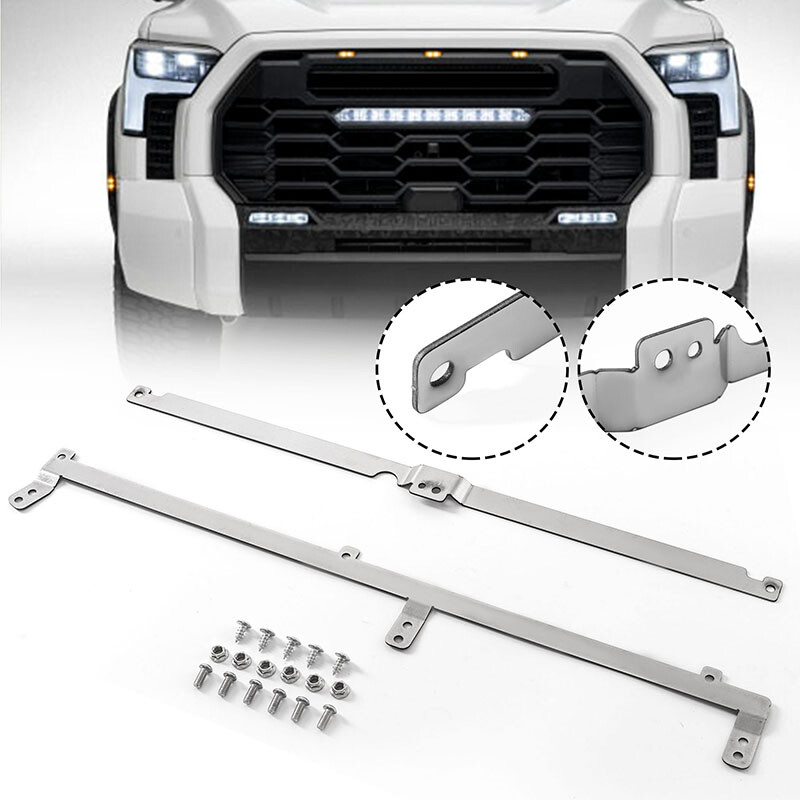 Fits PRO 2022 2023 Front Grill Light Bracket Mount Holder For Toyota ...