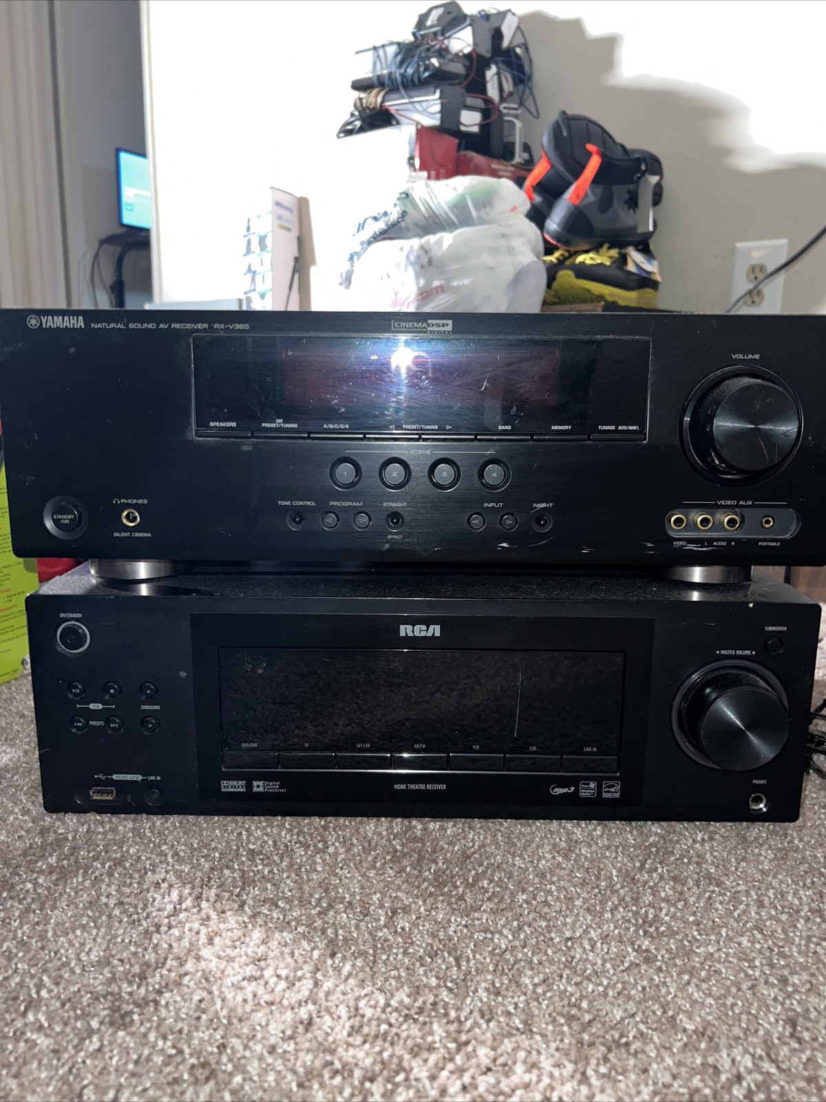 Yamaha RX V365 5.1 Channel 500 Watt Receiver for sale online | eBay
