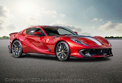 2022 Ferrari 812 Competizione Poster sized Premium Photo Print Wall Art ...