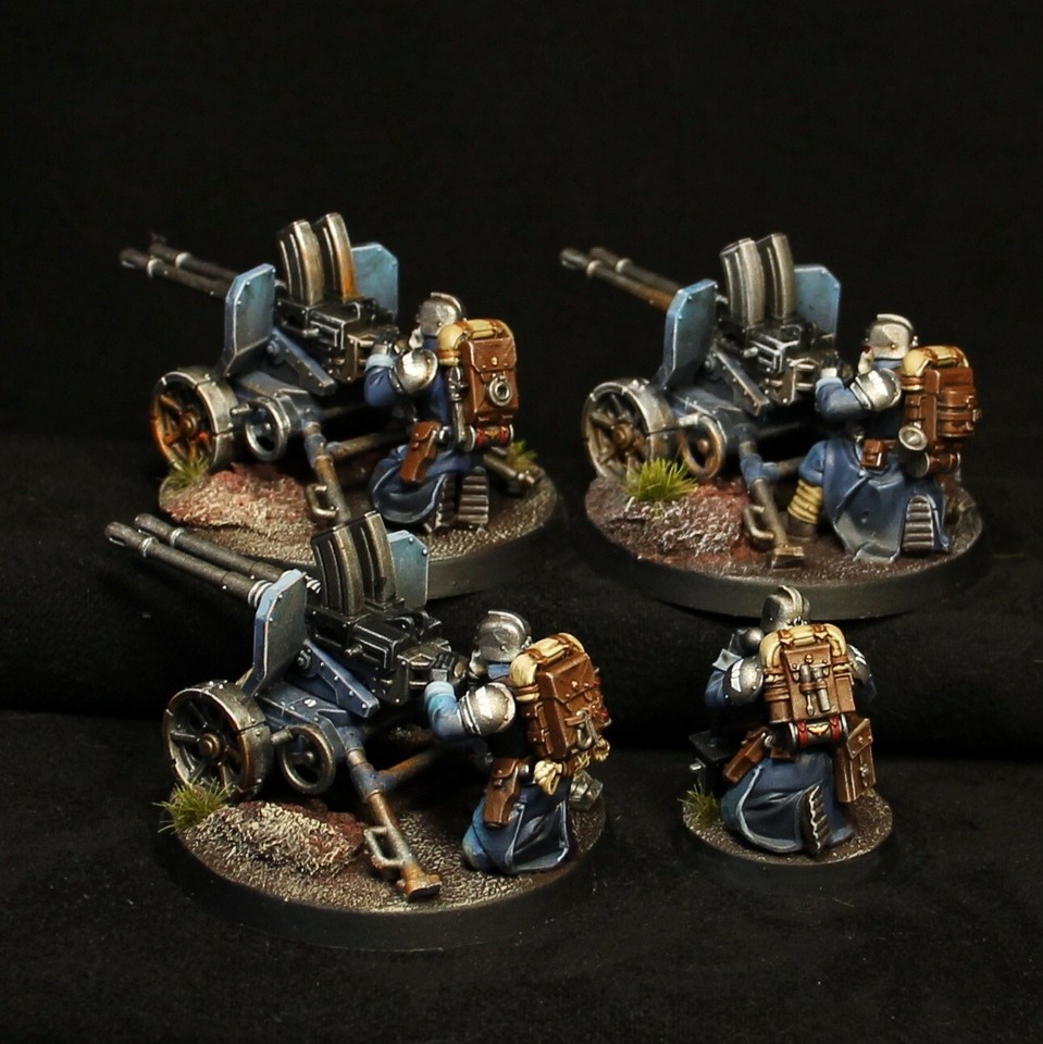 Krieg Heavy Weapons Squad Warhammer 40k Astra Militarum Imperial Guard ...