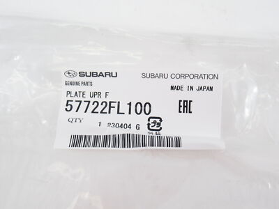 Genuine OEM Subaru 57722FL100 Front Bumper Cover Center Bracket Plate ...