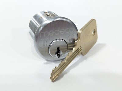 Medeco Biaxial Locksport Challenge Lock w/Key, 6-Pin High Security Rim ...