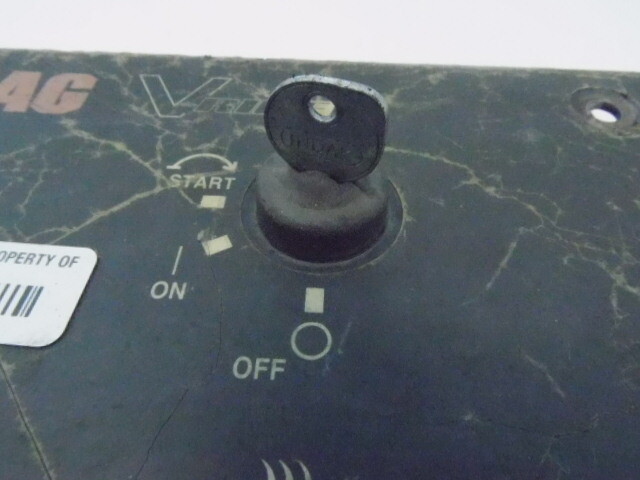 Dash center console panel ignition key Scag SVR61V V-Ride 61" stand on ...