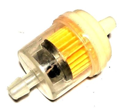 CLEAR INLINE GAS MAGNETIC FUEL FILTER 1/4" 5MM 6MM FOR YAMAHA ...