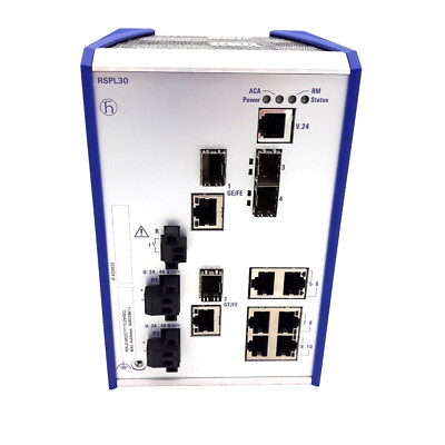 Hirschmann RSPL30-08022O7YT-TCCZ9HSE Managed Industrial Ethernet Switch ...