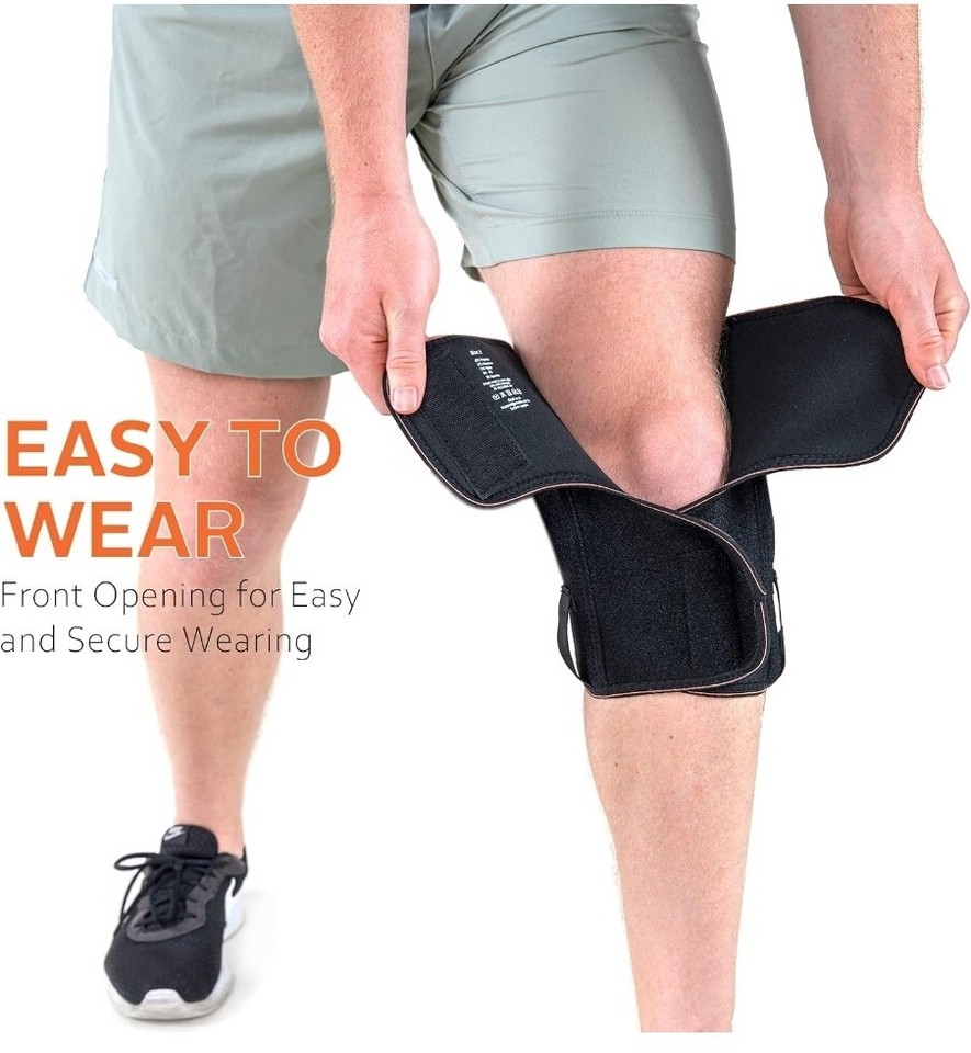 Hinged Knee Brace Support Wrap For Sprains, Arthritis, Meniscus Tear ...