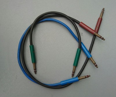 3 x high grade Balanced Patch Leads GPO 316 B to GPO 316 B Audio | eBay UK