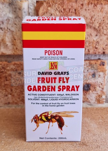 Outdoor Tree Plant David Grays Garden Fruit Fly Spray 200ml Concentrate ...