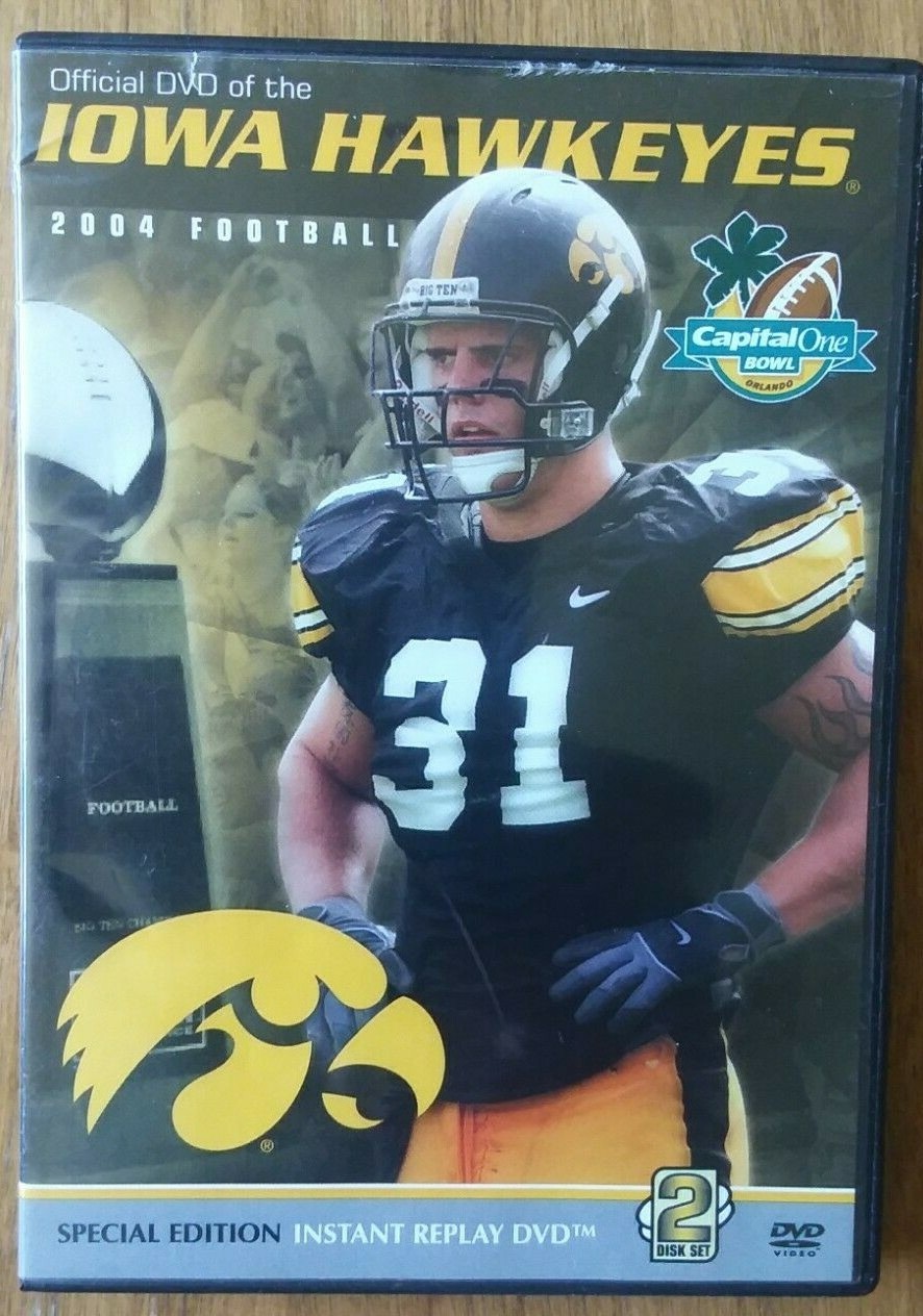 Iowa Hawkeyes 2004 football 2 dvd | eBay