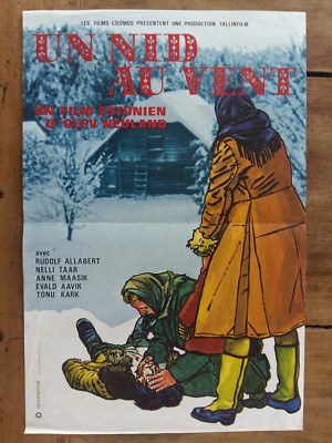 Affiche UN NID AU VENT rudolf allabert nelli taar anne maasik 40x60cm ...