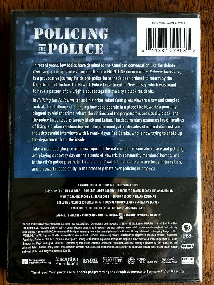 Policing the Police (DVD) PBS Frontline documentary, NEVER OPENED, Ohio ...