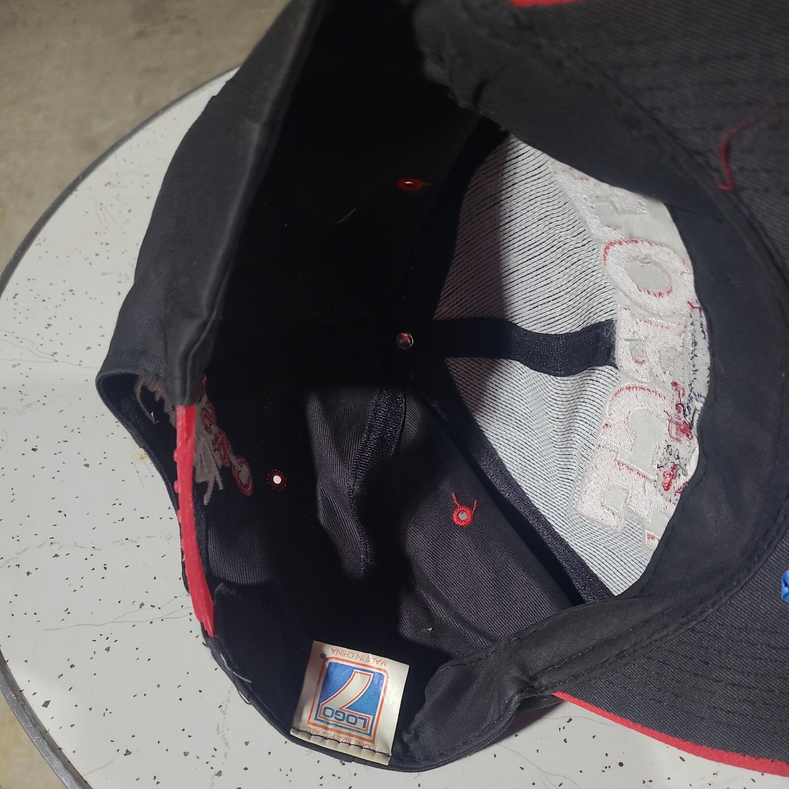 Nice Vintage John Force Castrol racing Logo 7 Snapbac… - Gem