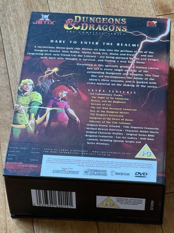 Jetix Dungeons & And Dragons Complete Animated Series DVD region 2 | eBay