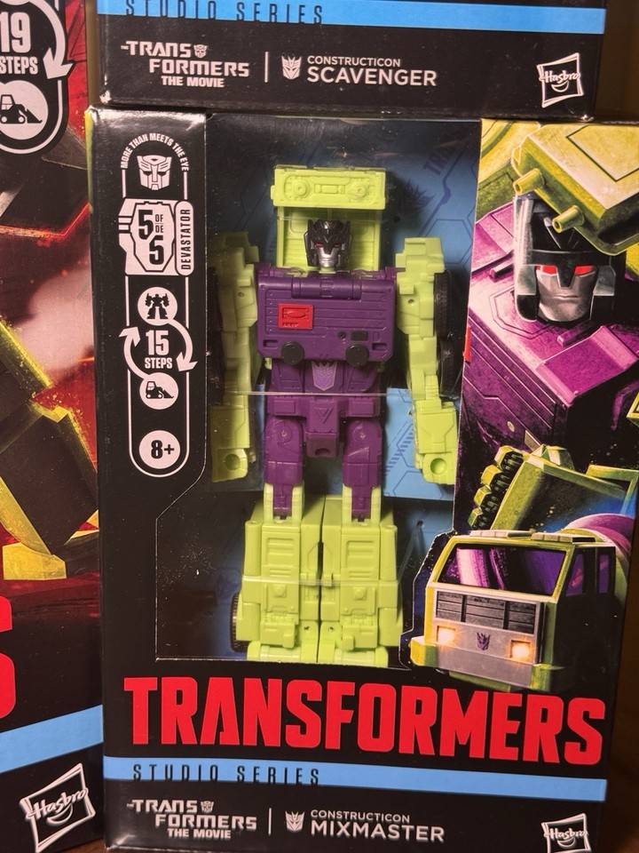 Hasbro Transformers Studio Series 86 Constructicons Devastator MISB ...
