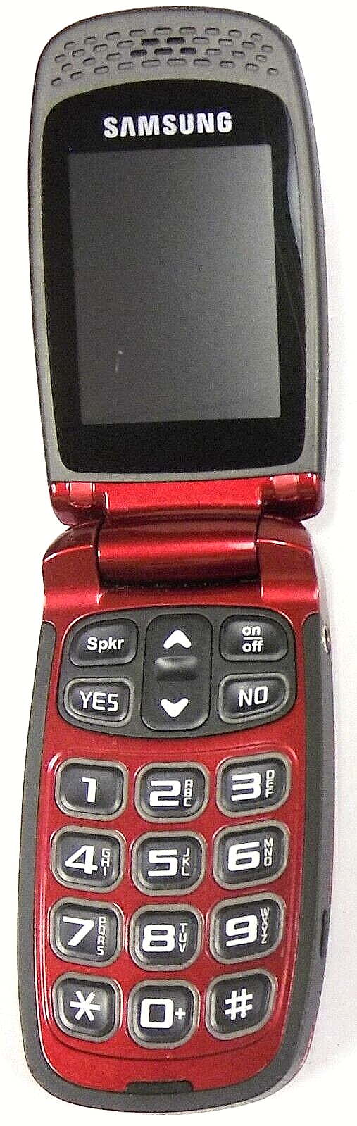 Samsung Jitterbug Plus SCH-R220 - Red ( GreatCall ) Cellular Flip Phone ...