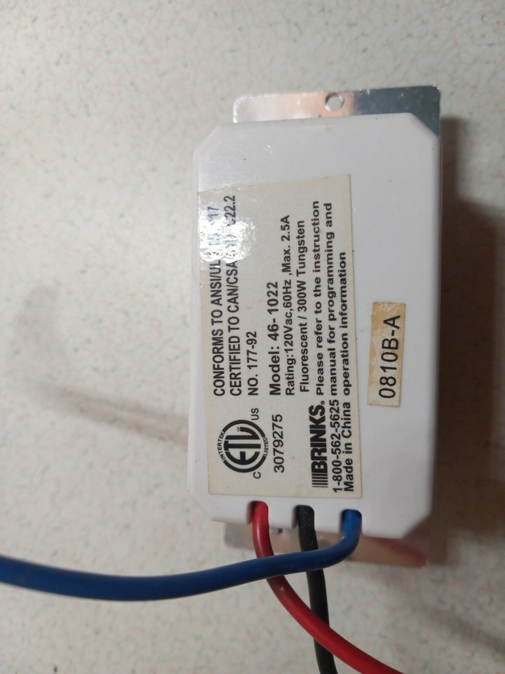 BRINKS 7 Day Digital In-Wall Timer Switch Energy Saving 46-1022 | eBay