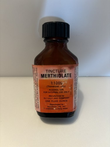Tincture Merthiolate 1 Fluid Oz. Eli Lilly , Walgreen Lab | eBay
