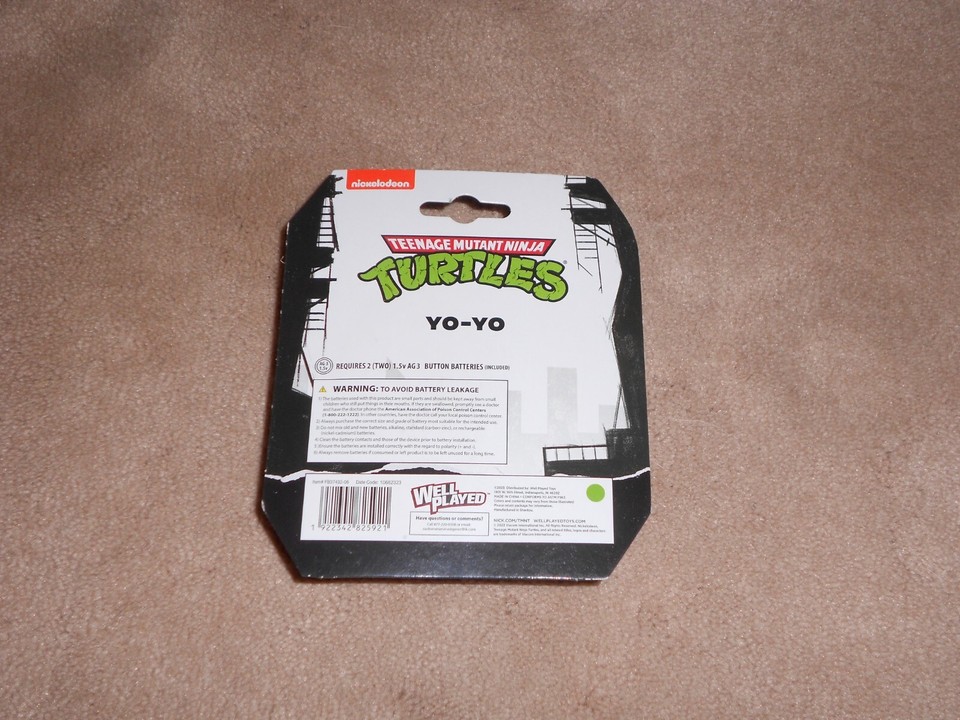 NEW, Nickelodeon TMNT TEENAGE MUTANT NINJA TURTLES LIGHT-UP YO-YO | eBay