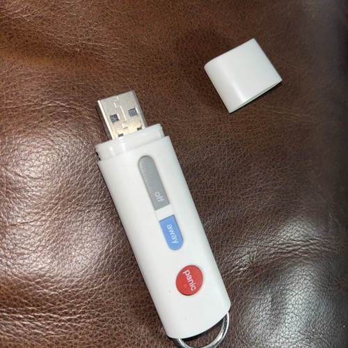 SimpliSafe Original Gen White USB Keychain Remote Fob - BRAND NEW Open ...