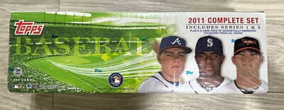 2011 Topps Baseball Factory Set Sealed Complete - Freeman RC Rookie ...