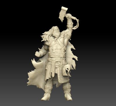 Thor Fantasy Miniature Super Hero Pathfinder Tabletop Game RPG RN ...