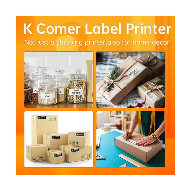 K Comer Thermal Label Printer 4x6 Upgraded -150mm/s for sale online | eBay