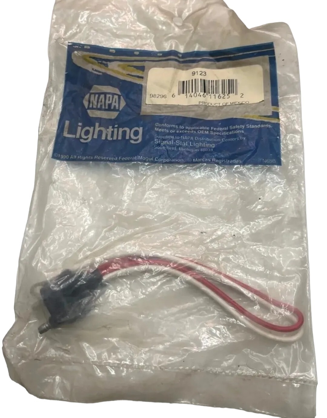 Napa 9123 Pigtail Wiring Wire Plug. | eBay