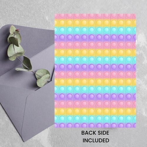 Pop It, Push Bubble, Pop On Over Popping Birthday Video Invite, 4 in 1 ...