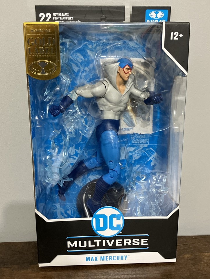 Max Mercury DC Multiverse Gold Label The Flash Action Figure McFarlane ...