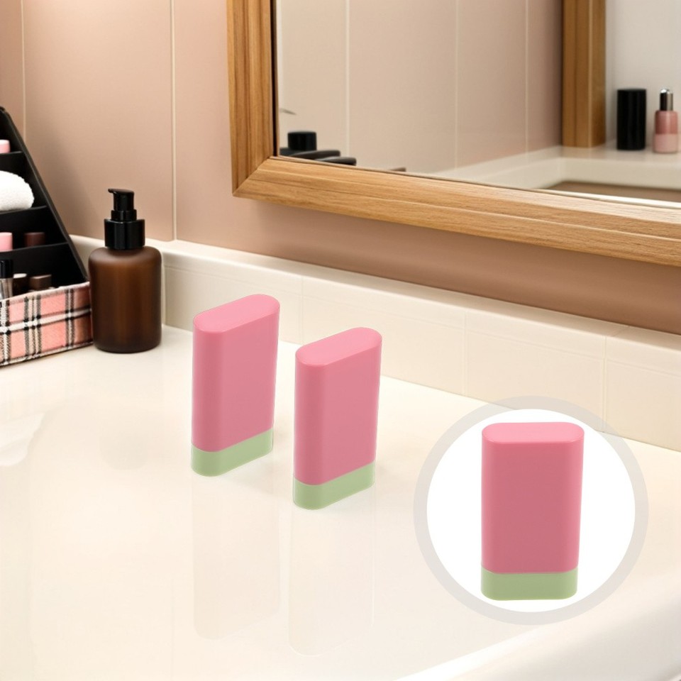 6 Pcs Blush Mud Mask Packaging Material Plastic Bottles Stick Tubes ...