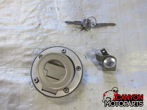 04 05 06 Yamaha R1 Lock Set Tank Seat Key | eBay