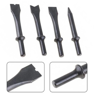 4PCS Extra Long Air Hammer Chisel Set Cutting Rusting Removal | eBay