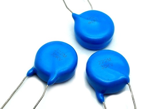 5pcs Ceramic Disc Capacitors 2200pf 2.2nf 0.0022uf 222 30000V 30KV- | eBay