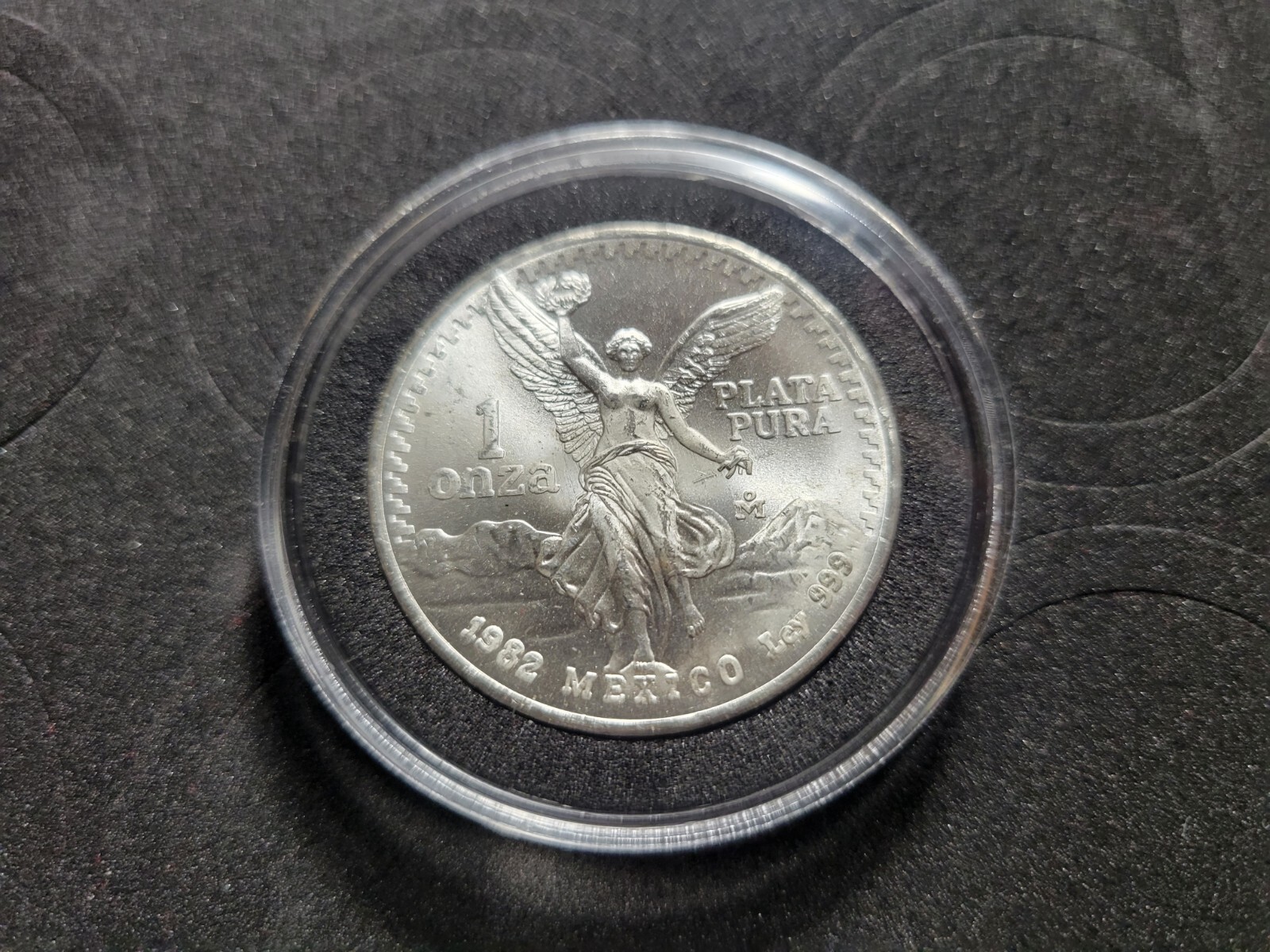 Qty of(3)~~45mm Acrylic Coin Capsule w/36mm black foam insert | eBay