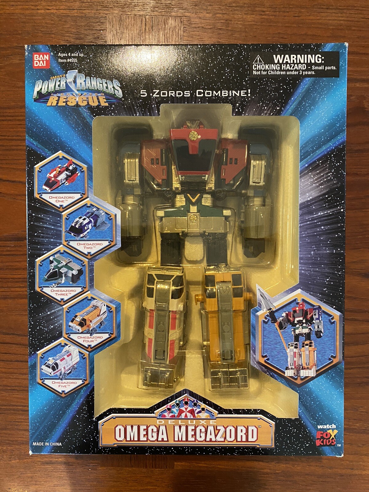 Power Rangers Lightspeed Rescue Omega Megazord