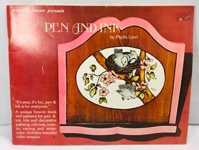 CRAFT BOOK Priscilla Hauser Pen And Ink Vintage | eBay