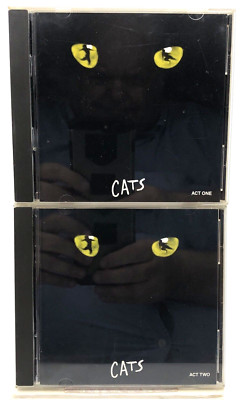 CATS Act One & Act Two Original Broadway Cast CDs, Discs Near Mint | eBay