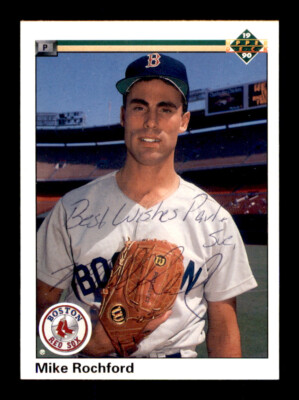1990 Upper Deck - Mike Rochford - On Card Autograph | eBay