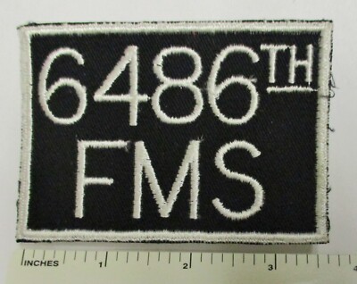 US AIR FORCE 6486th FMS FIELD MAINTENANCE SQUADRON PATCH Original ...