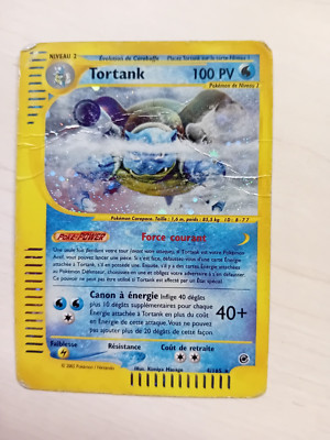 Carte Pokémon : Tortank 4/165 Holo Expedition Wizards Française | eBay