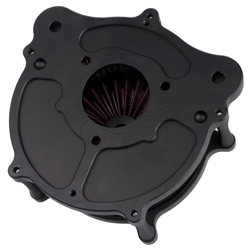 Black Air Cleaner Red Intake Filter For Harley Ultra Limited Street ...