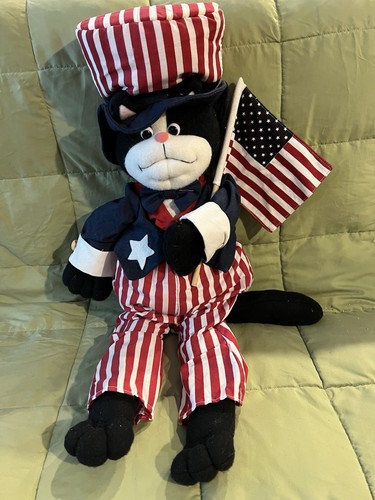 Uncle Sam Stuffed Patriotic Cat | eBay